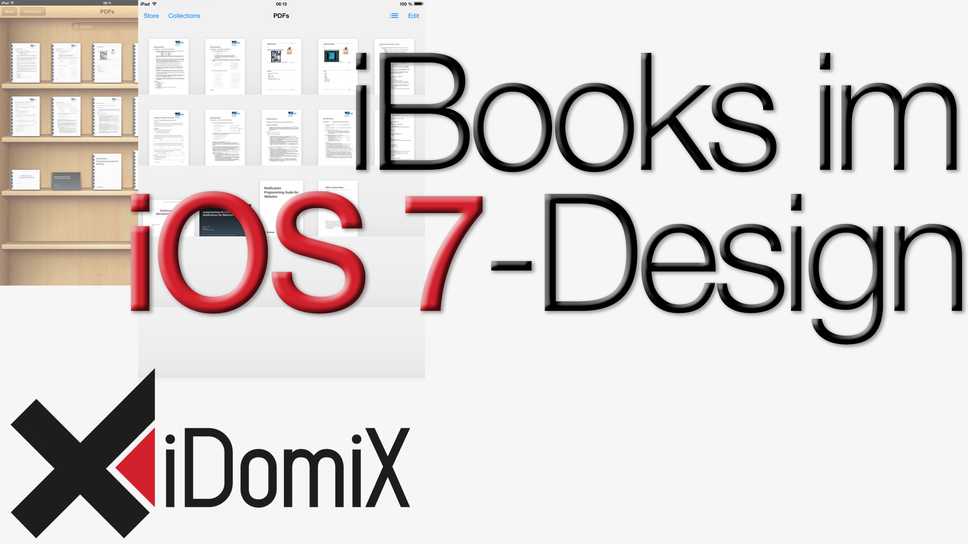 iBooks im iOS 7-Design - iDomiX