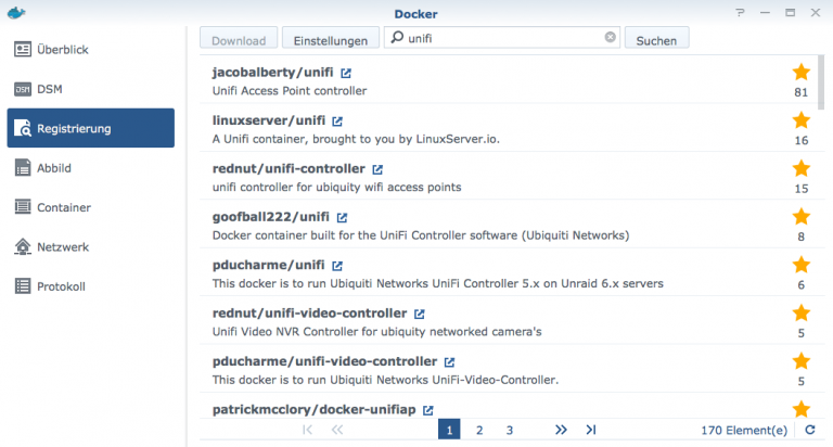 UniFi Controller im Docker Container auf Synology DiskStation installieren - iDomiX